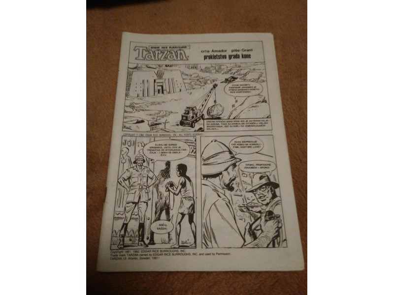 Stripovi Tarzan,mali format,bez korica