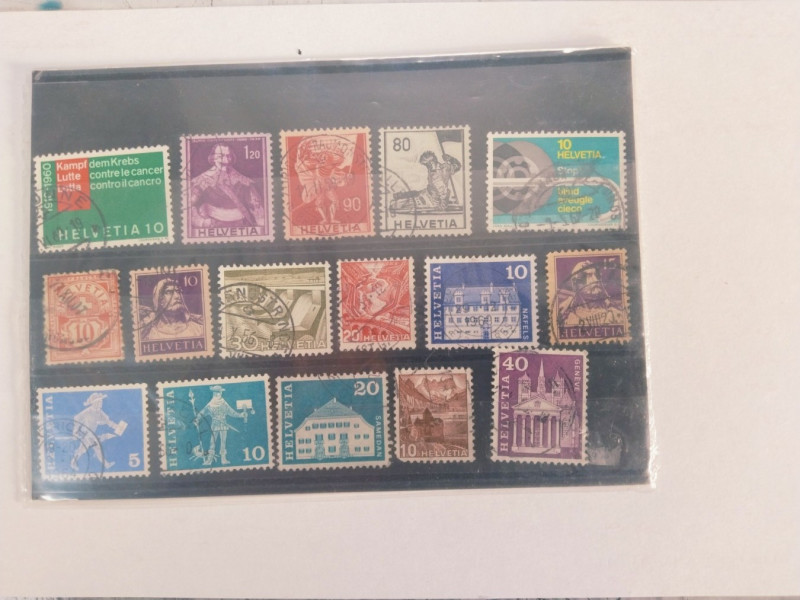 Lot Švajcarska od 1890 te na ovamo