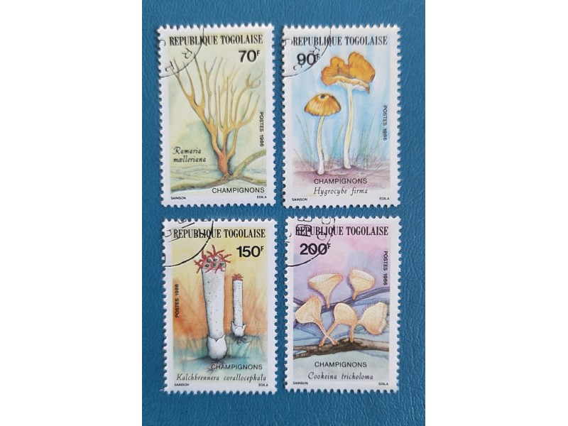 Togo 1986 cela serija gljive