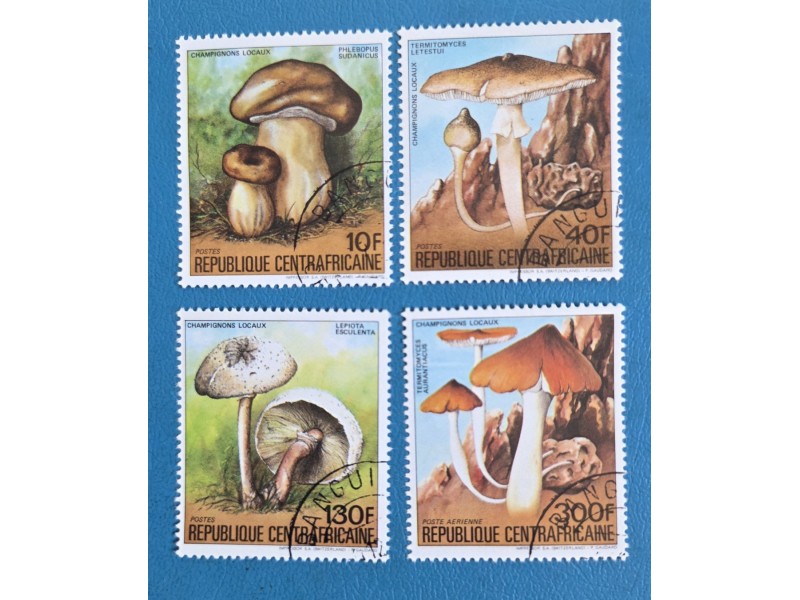 Centralnoafricka Republika 1984 gljive