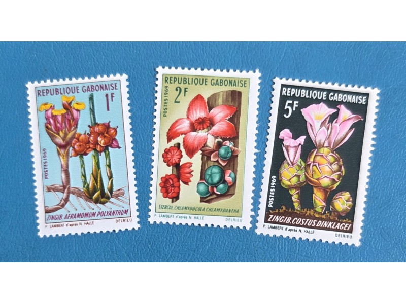 Gabon 1969 flora