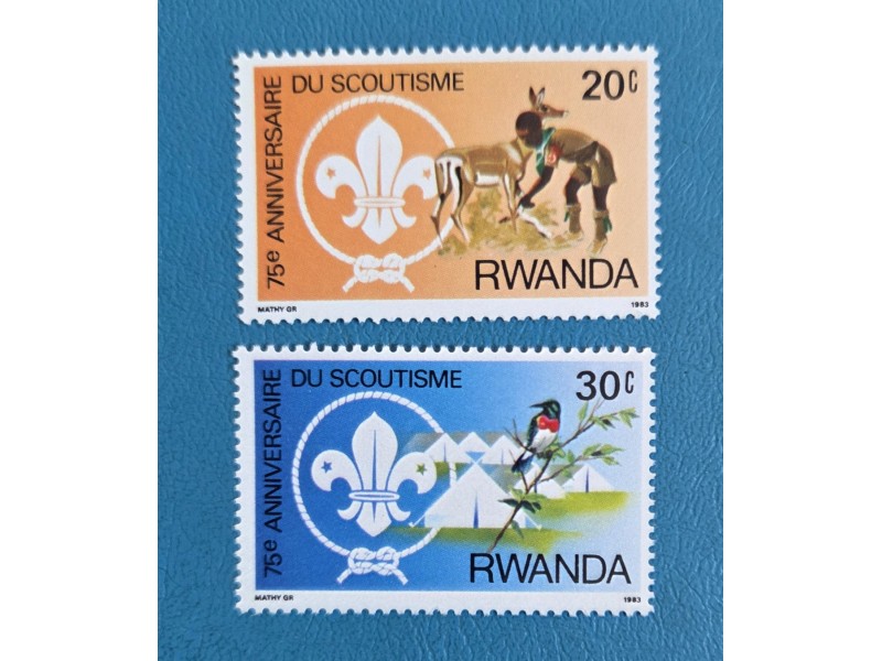 Ruanda 1983 skauti