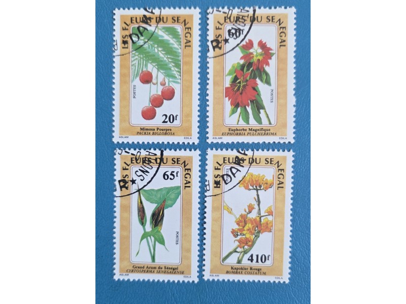 Senegal 1988 serija flora