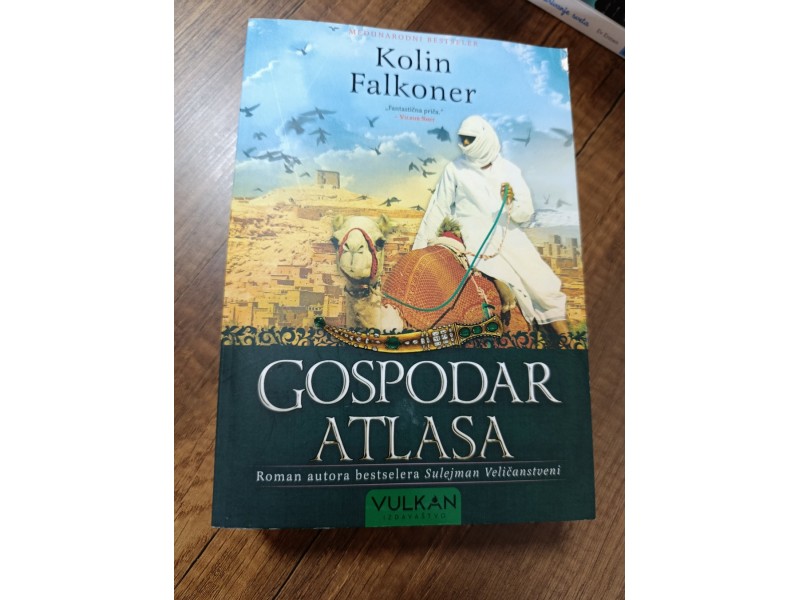 Gospodar atlasa....Kolin Folkner..Novo