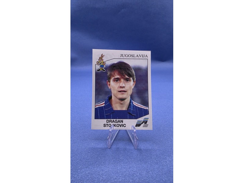 Dragan Stojkovic - Euro 92 (Panini) - Slicica broj 84
