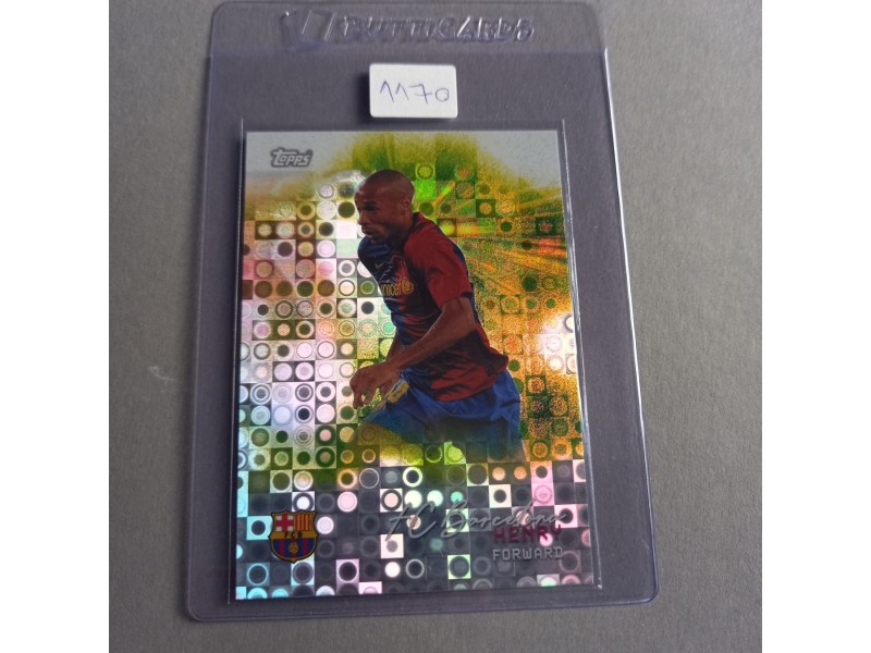 1170. TOPPS FC BARCELONA-HENRY