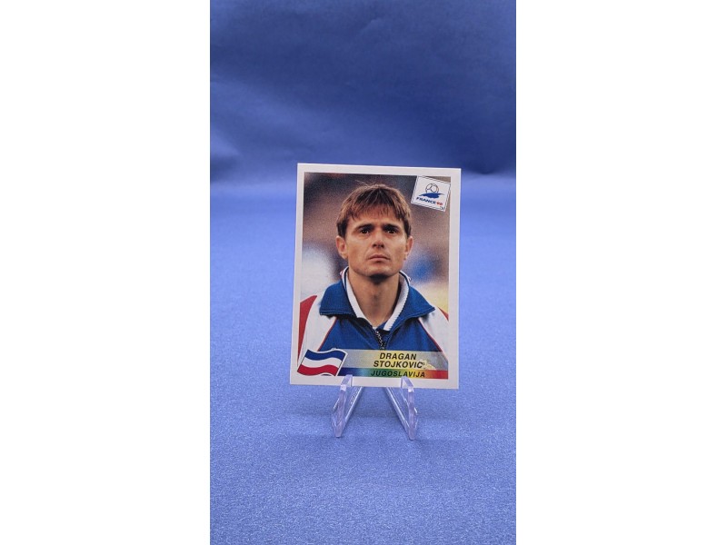 Dragan Stojkovic - France 98 (Panini) - Slicica br. 398