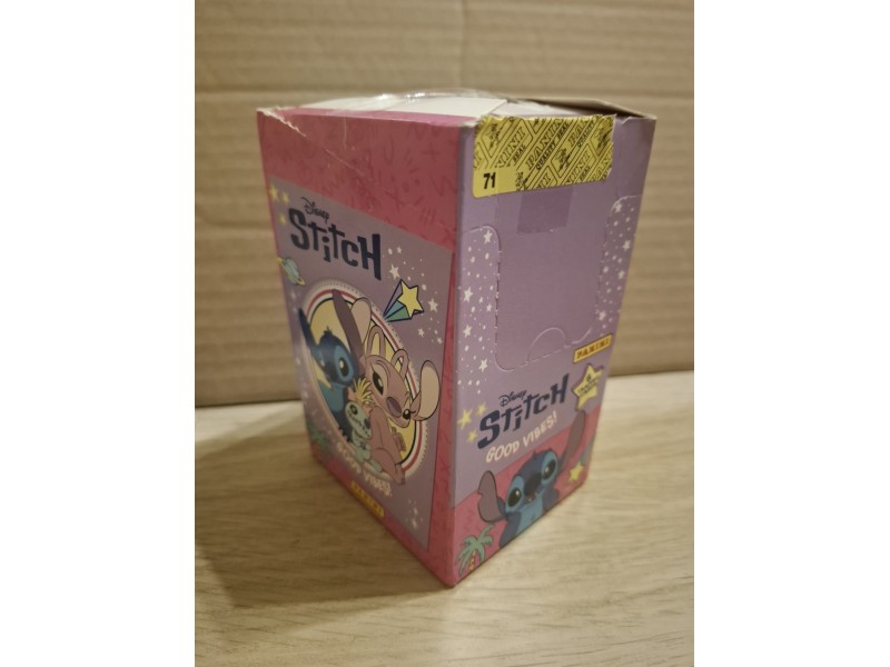 Stitch kartice 2026 - kutija 24 kesice