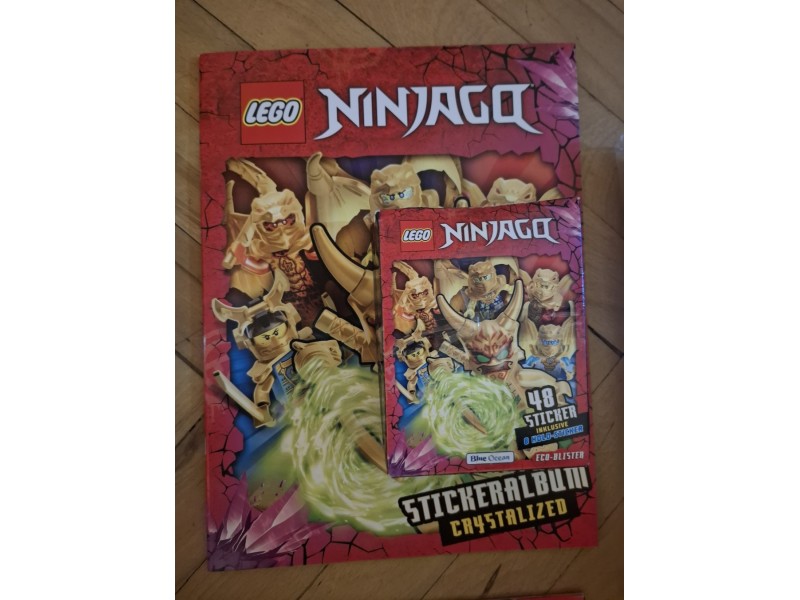 Ninjago Crystalized - album i 35 kesica