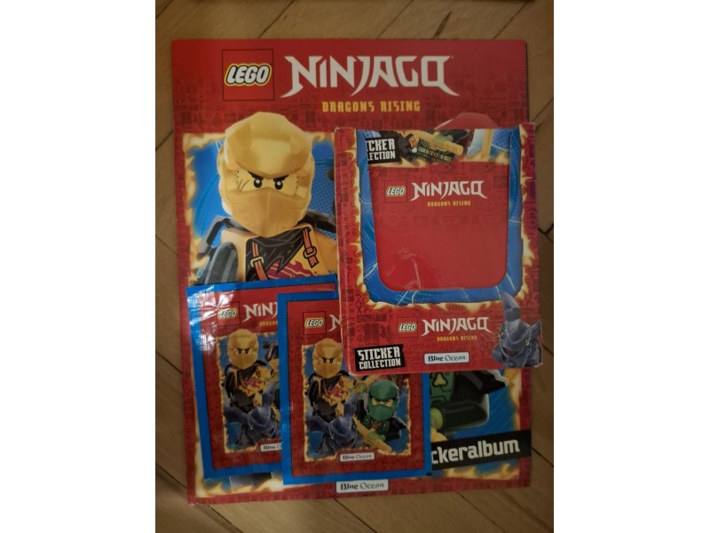 Ninjago Dragon - album i 36 kesica