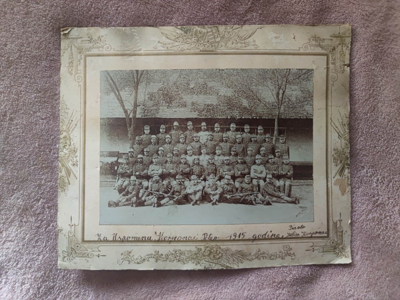 WWI originalna fotografija 1915 Austro-Ugarska vojska