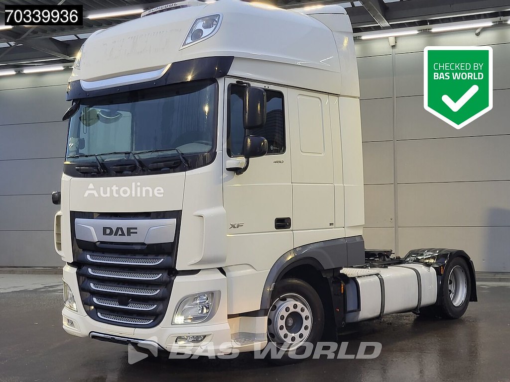 DAF XF 480 XF 4X2 Mega SSC 2xTanks ACC Standklima tegljač
