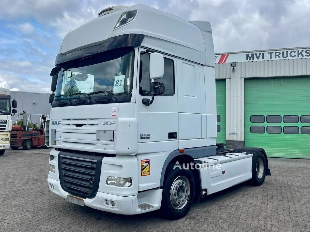 DAF XF 105.460 euro 5, RETARDER, 2x TANKS, PARK CLIMA, FRIGO tegljač