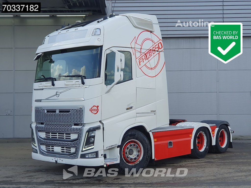 Volvo FH16 650 FH16 6X2 ADR! Hydraulic Full-Air Liftachse Navi Standkl tegljač