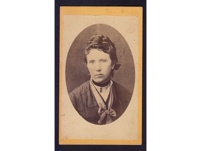 c.1890 PETAR JULINAC kartonka CDV Novi Sad