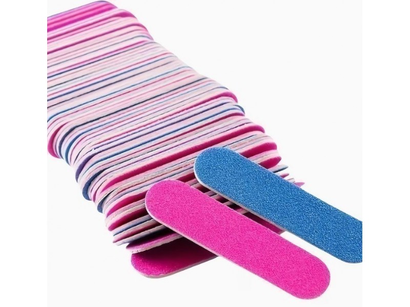 Mini turpije za nokte – set 10 komada, dvostrane