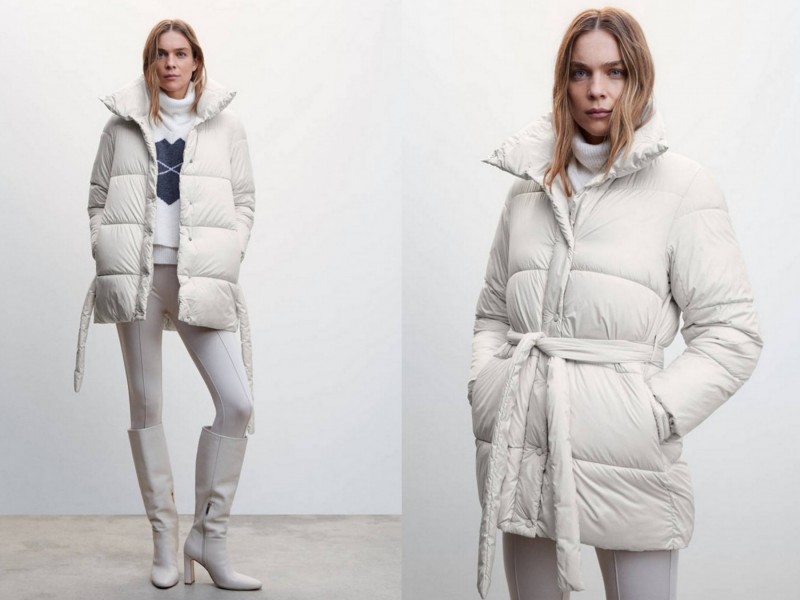 ***MANGO duža puffer jakna***novo***