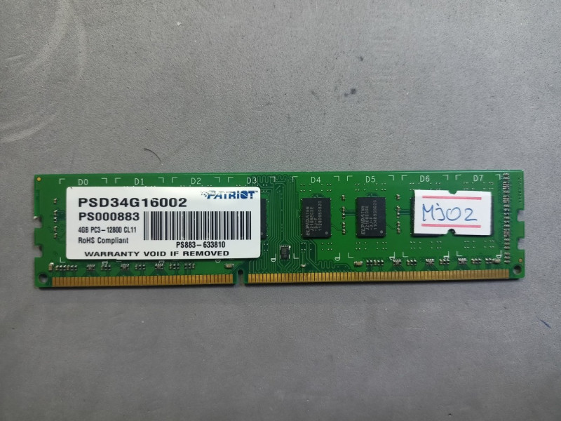 DDR3 4 Gb # MJ 02