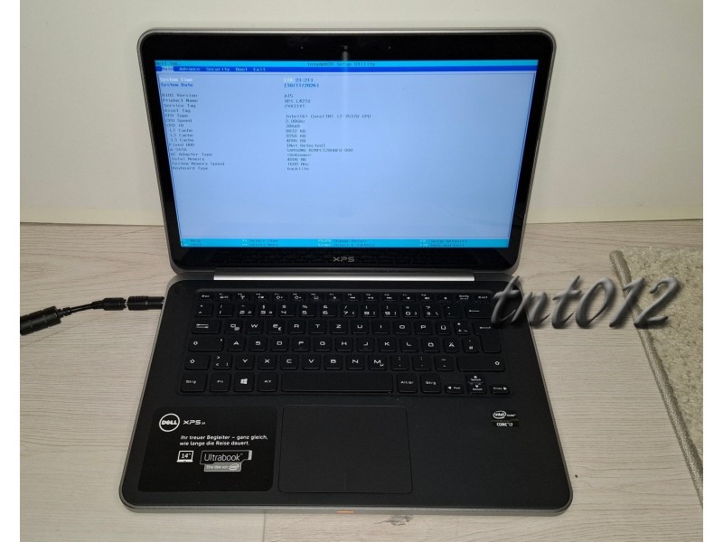 == DELL XPS L421X= i7-3537U= 128Gb= 4Gb= 14 HD+ ==