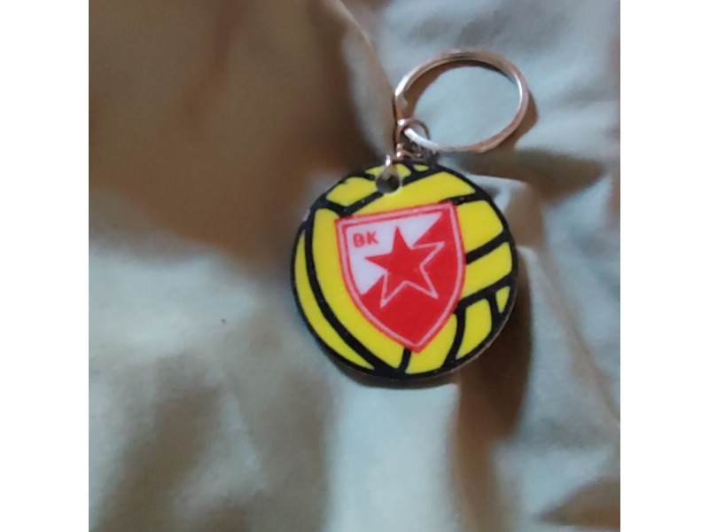 VK Crvena Zvezda privezak za kljuceve