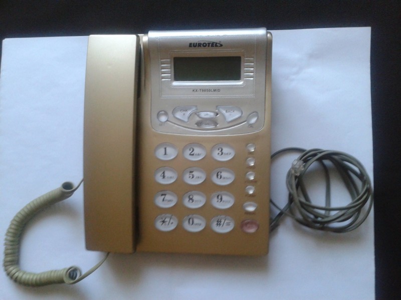 FIKSNI TELEFON-EUROTEL-KX-T9850LMID-Neispravan
