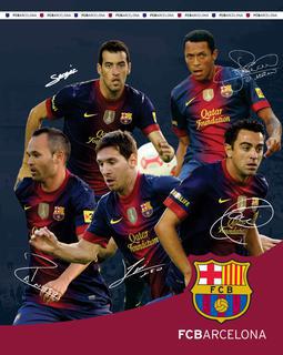 FASCIKLA SA LASTIŠOM FC BARCELONA