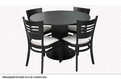 Trpezarijski stolovi i stolice - "M30F" sto i "G 501" stolice