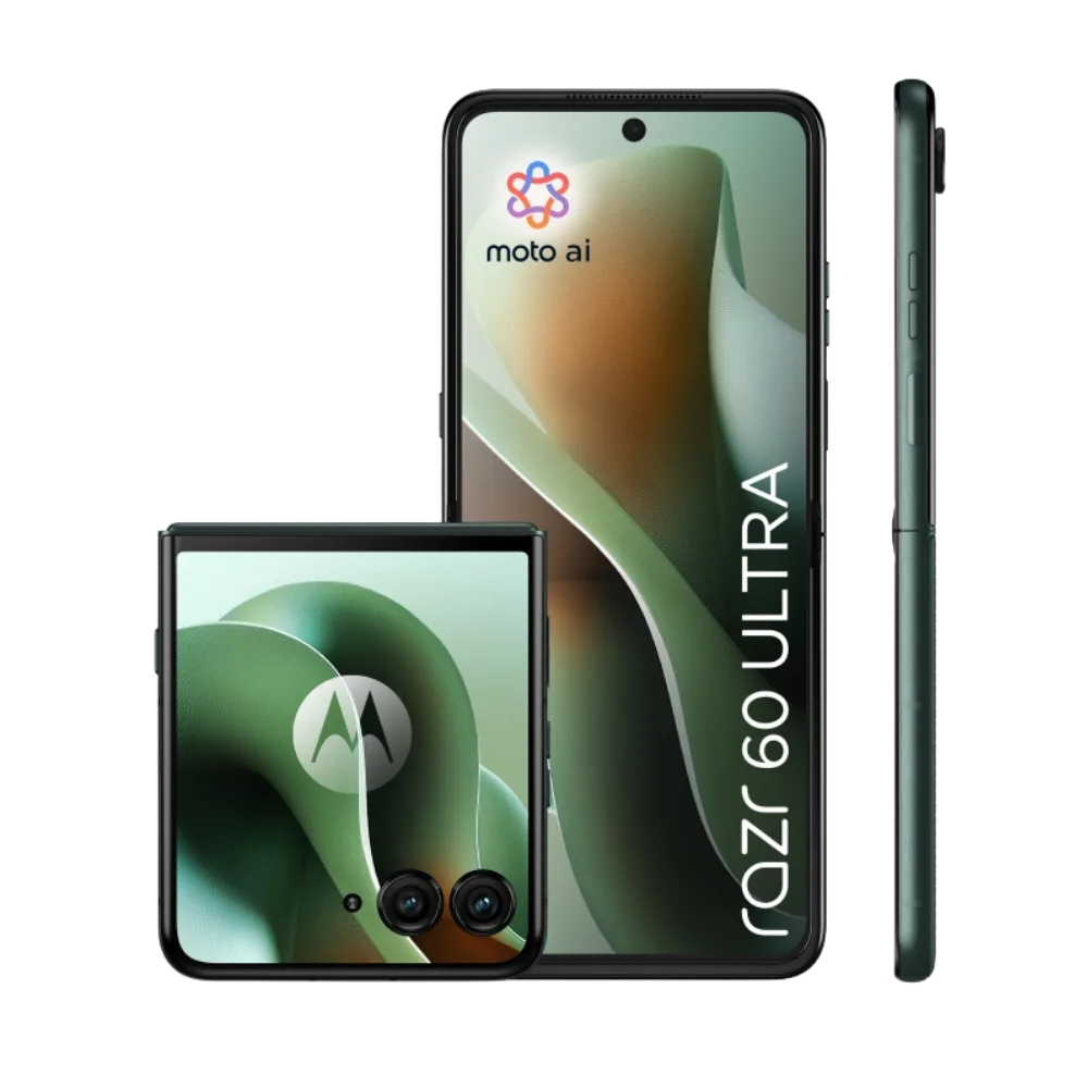 Motorola Razr 60 Ultra 16/512GB, Zelena (Pantone Scarab)