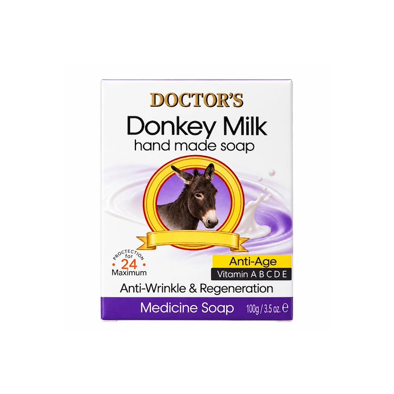 DOCTORS Donkey Milk Tvrdi Sapun sa Magarećim Mlekom 100 g