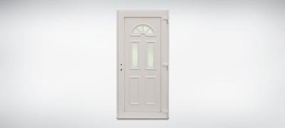 PVC jednokrilna vrata od ukrasnog panela JKr. 1000 x 2000 L