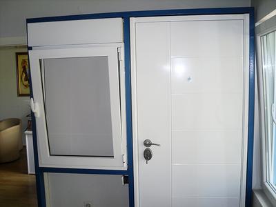VRATA - USKO KRILO - DVOKRILNA VRATA - Polu panel 01