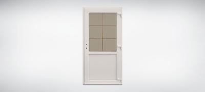 KAROLAJ jednokrilna vrata sa 3D šarkom J. 3D 1100 x 2100 L