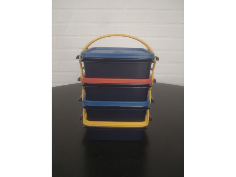 Tupperware lunch boxes