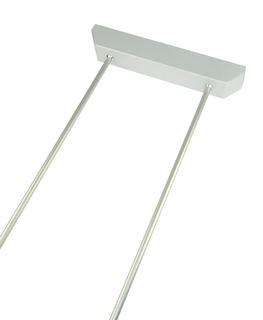 Par cevnih nosača 500mm beli, montaža plafon