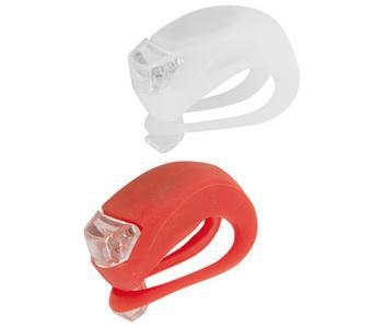TREPTAC SILICONE PREDNJI + ZADNJI SA DVE SUPER SVETLE DIODE