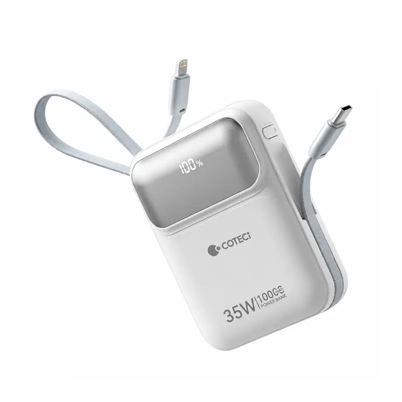 Power bank prenosiva baterija Coteci 35W iH-158 20000mAh bela