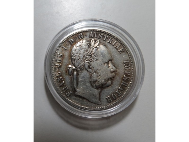 Austrijski srebrni florin 1878 Franc Jozef 190