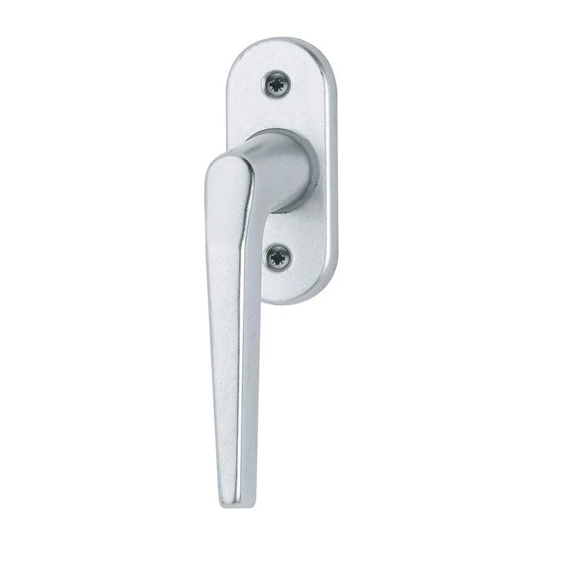 Ručica za prozor DK MTJ — srebrna, 110 × 28 × 60 mm