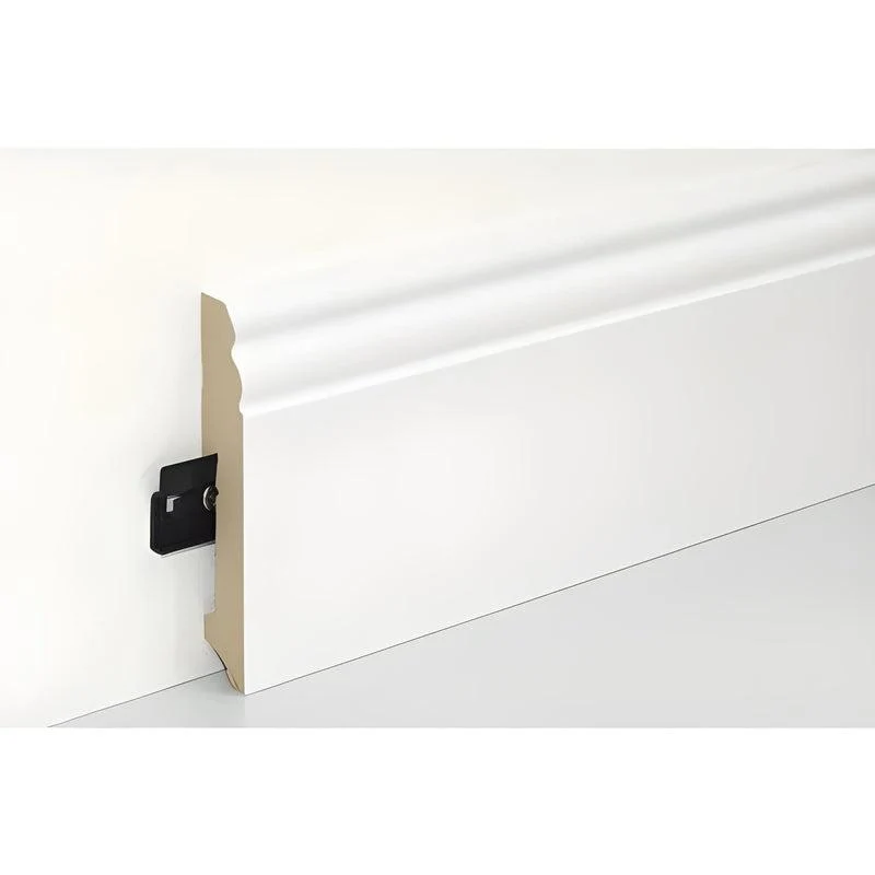 Medijapan lajsna FU114L u foliji — bela 115mm