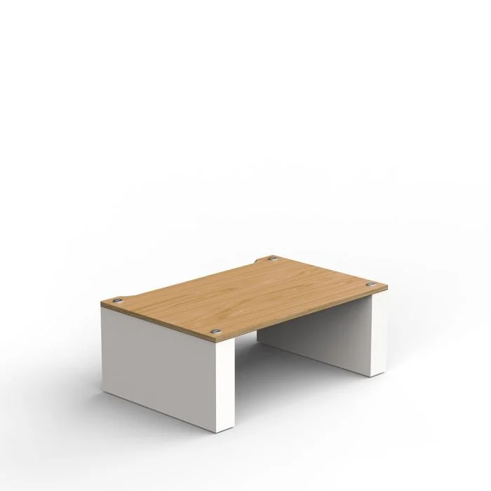 Blok Stax 2G 220 - hi-fi polica, Ash Plywood / Natural Walnut