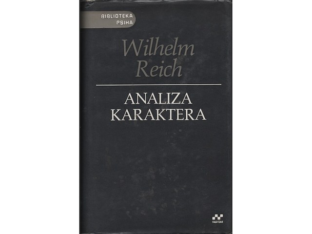 Vilhelm Rajh - ANALIZA KARAKTERA