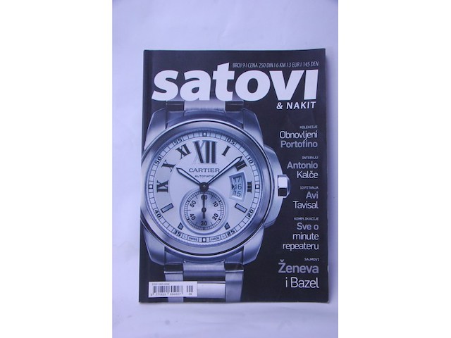 Časopis Satovi i nakit br. 9