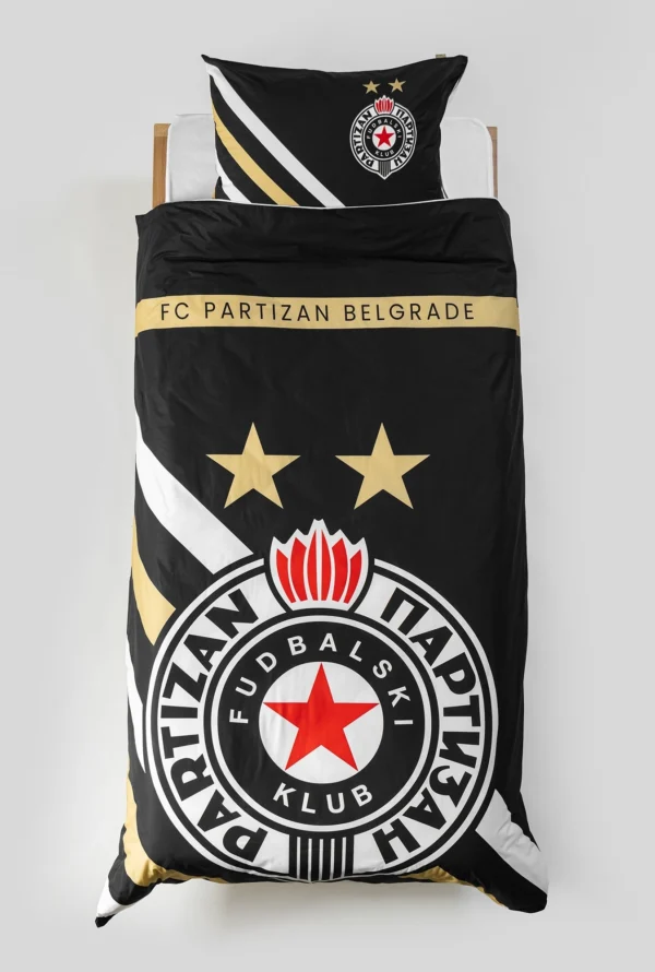 Posteljni set Partizan zlato 140*200cm – 820-set.zlato