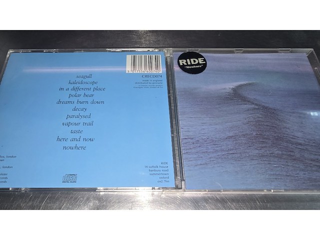 Ride - Nowhere , ORIGINAL