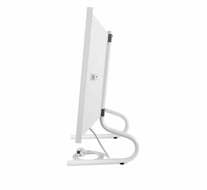 Podni nosači za električni radijator CINI Aero D – beli set