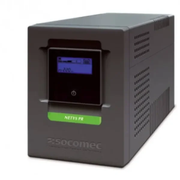 Socomec NeTYS PR-MT line-interactive UPS 1500VA/1050W AVR LCD NPR-1500-MT