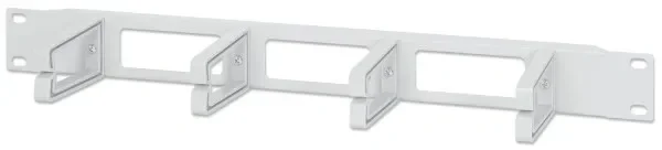 Manhattan panel za ranžiranje kablova 19" 1U sa 4 prstena sivi 711067