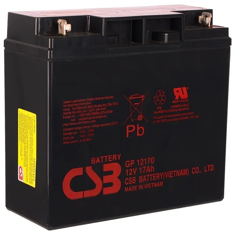 CSB UPS baterija 12V 17Ah GP12170
