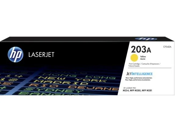 HP 203A Yellow toner CF542A