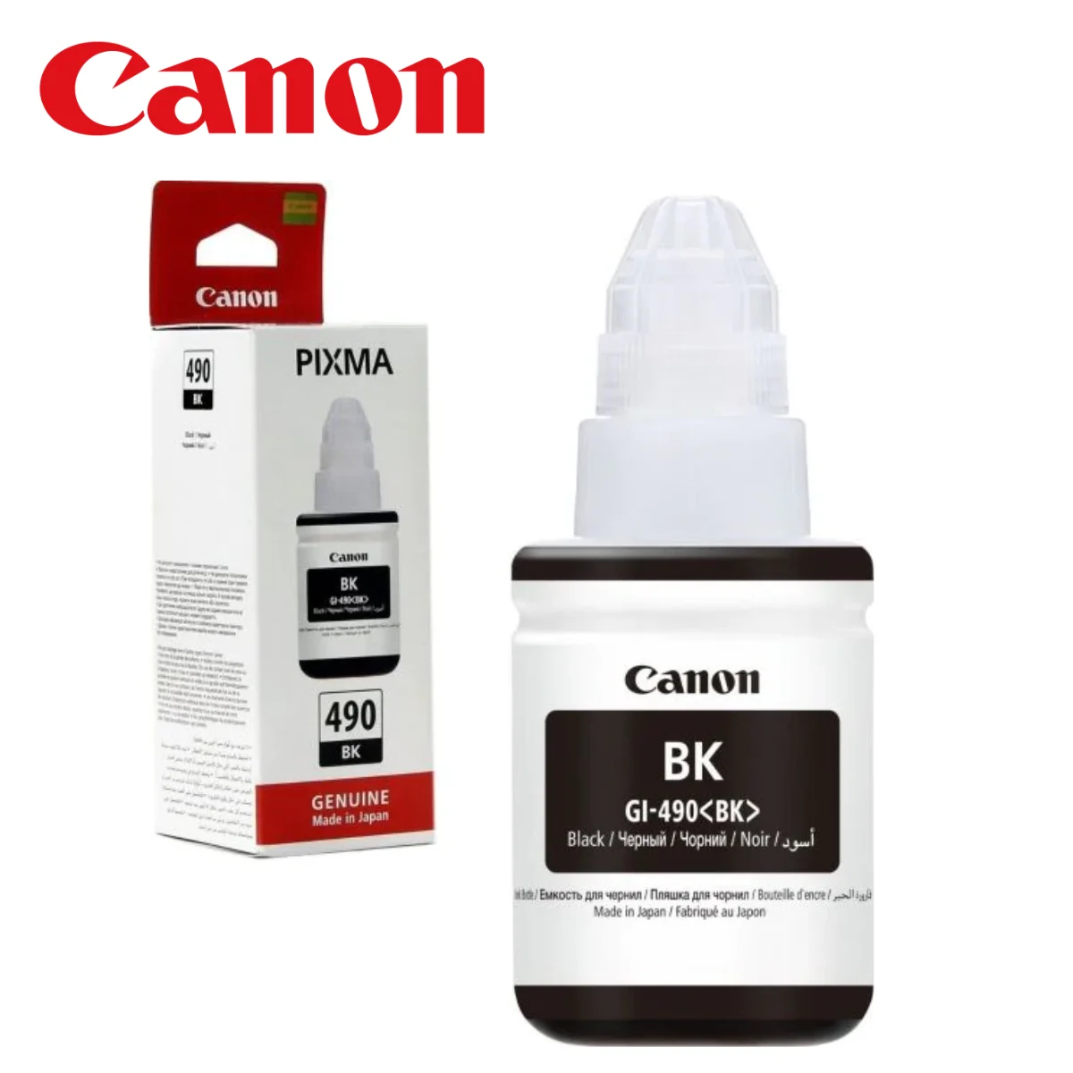Canon GI-490 Black mastilo 135 ml